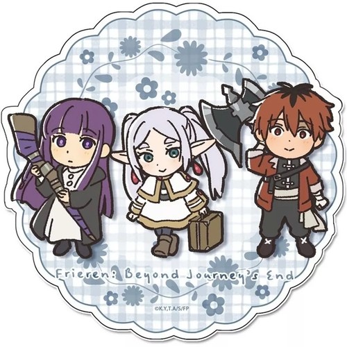 Freelen Magnetic Sticker "Funeral Freelen" Anime, 100x100mm, Car/Fridge ...