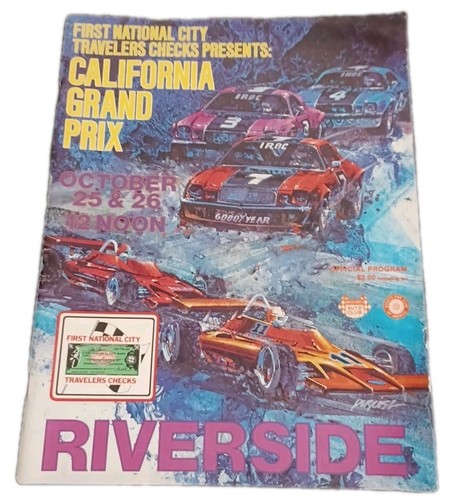 1975 SCCA California Grand Prix Riverside International Raceway ...