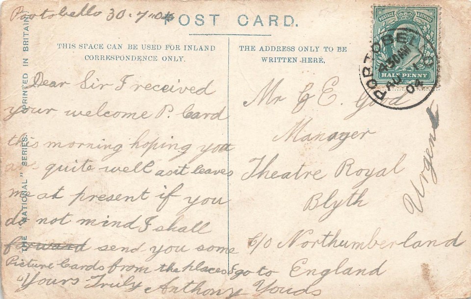 Tarbet and Loch Lomond Postcard c1904 (H021) | eBay UK