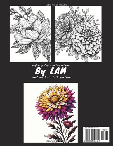 Baddest Flowers with the Boldest Thoughts A flower coloring book for ...