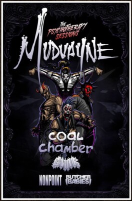 Mudvayne Band Tour Poster The Psychotherapy Sessions | eBay