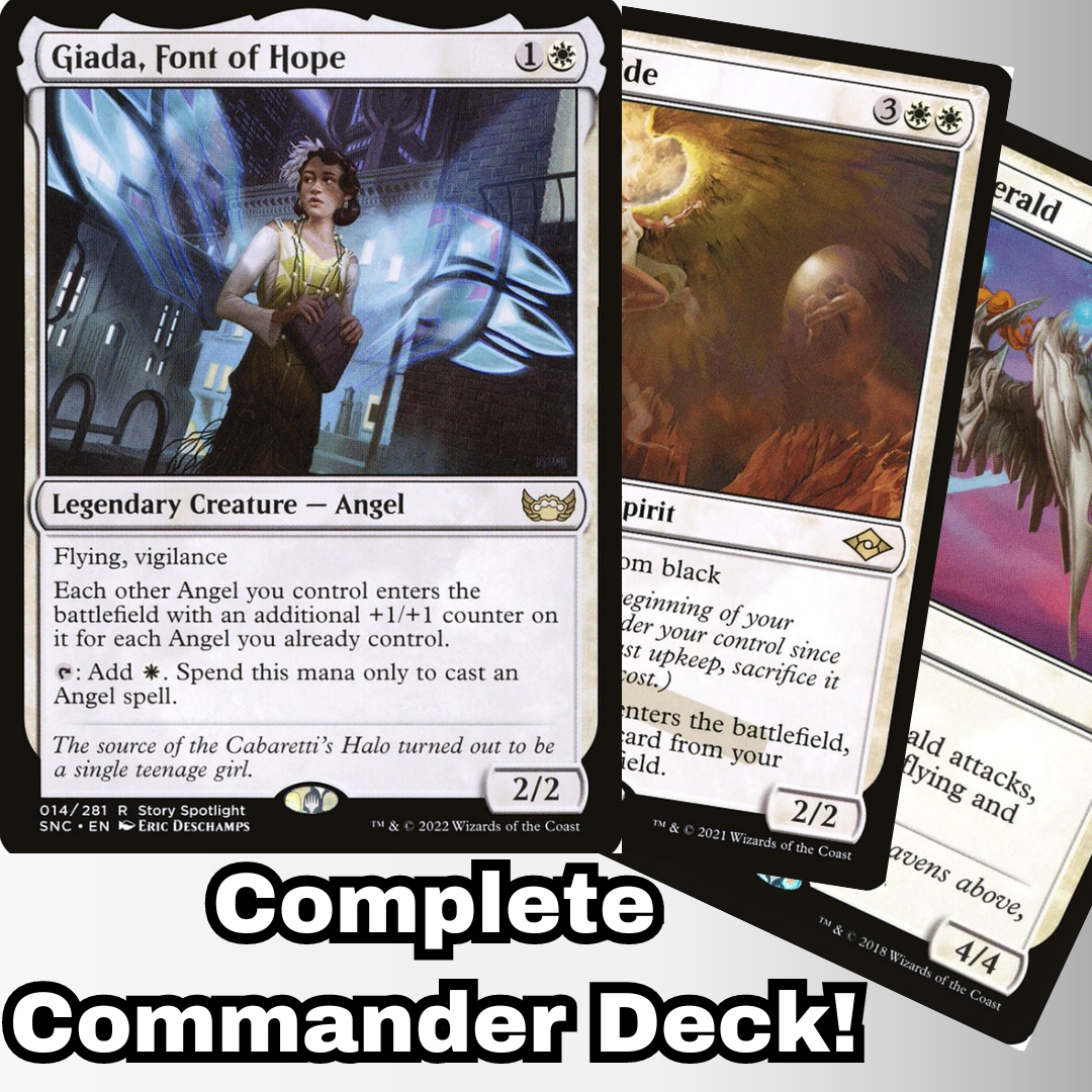 Giada, Font of Hope Commander Deck EDH 100 Magic Cards Custom MTG ...
