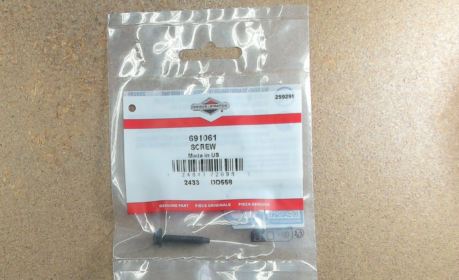 691061 Briggs & Stratton Screw | eBay