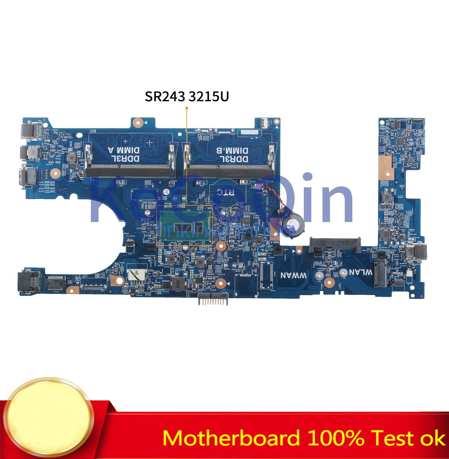 FOR DELL latitude 3350 L3350 Motherboard 15203-1 0P0WRG SR243 100% Test ...