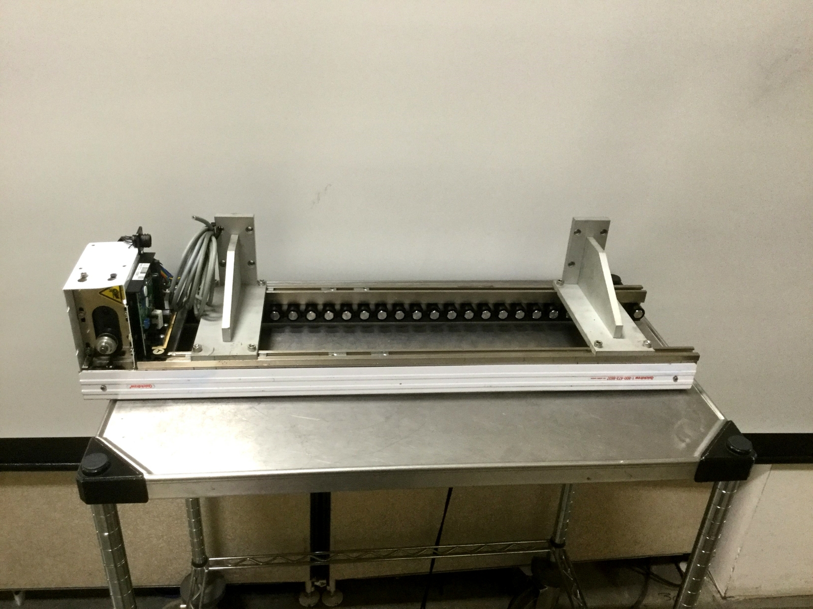 Quickdraw 801546 MR Series Slip Roller Conveyor, 30" Long, Voltage ...