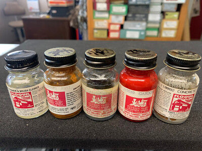 FLOQUIL MODEL & RAILROAD ENAMEL PAINTS UR CHOICE $12 @BOTTLE PLZ READ ...