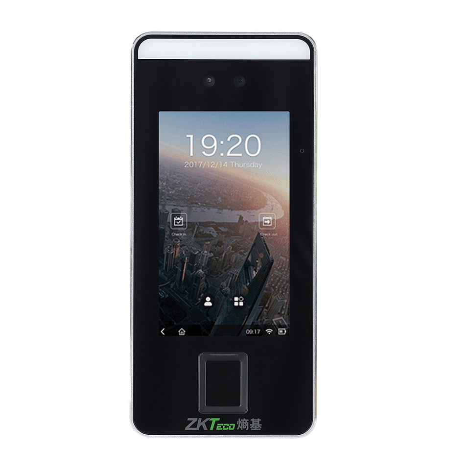 ZKTeco XFace600 Face Facial Fingerprint Recognition Attendance Access ...