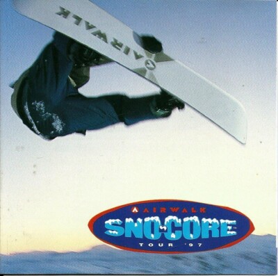 Airwalk Sno-Core Tour '97 CD Sampler Mobb Deep The Verve Pipe Treble ...