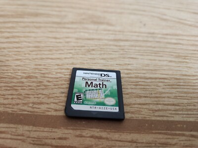 Cartridge Only - Nintendo DS - Personal Trainer: Math - Tested | eBay