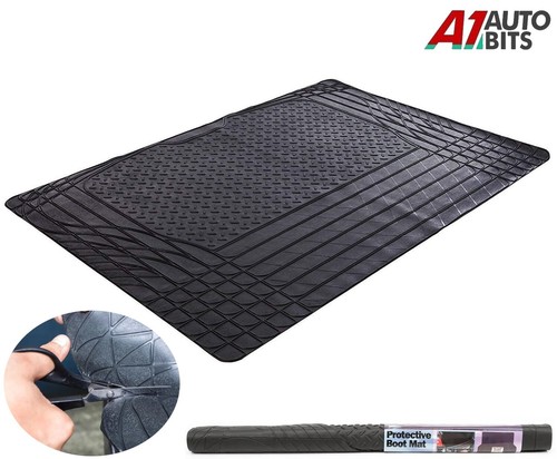 Universal Car Boot Liner Mat Heavy Duty Rubber Non Slip Durable Large ...