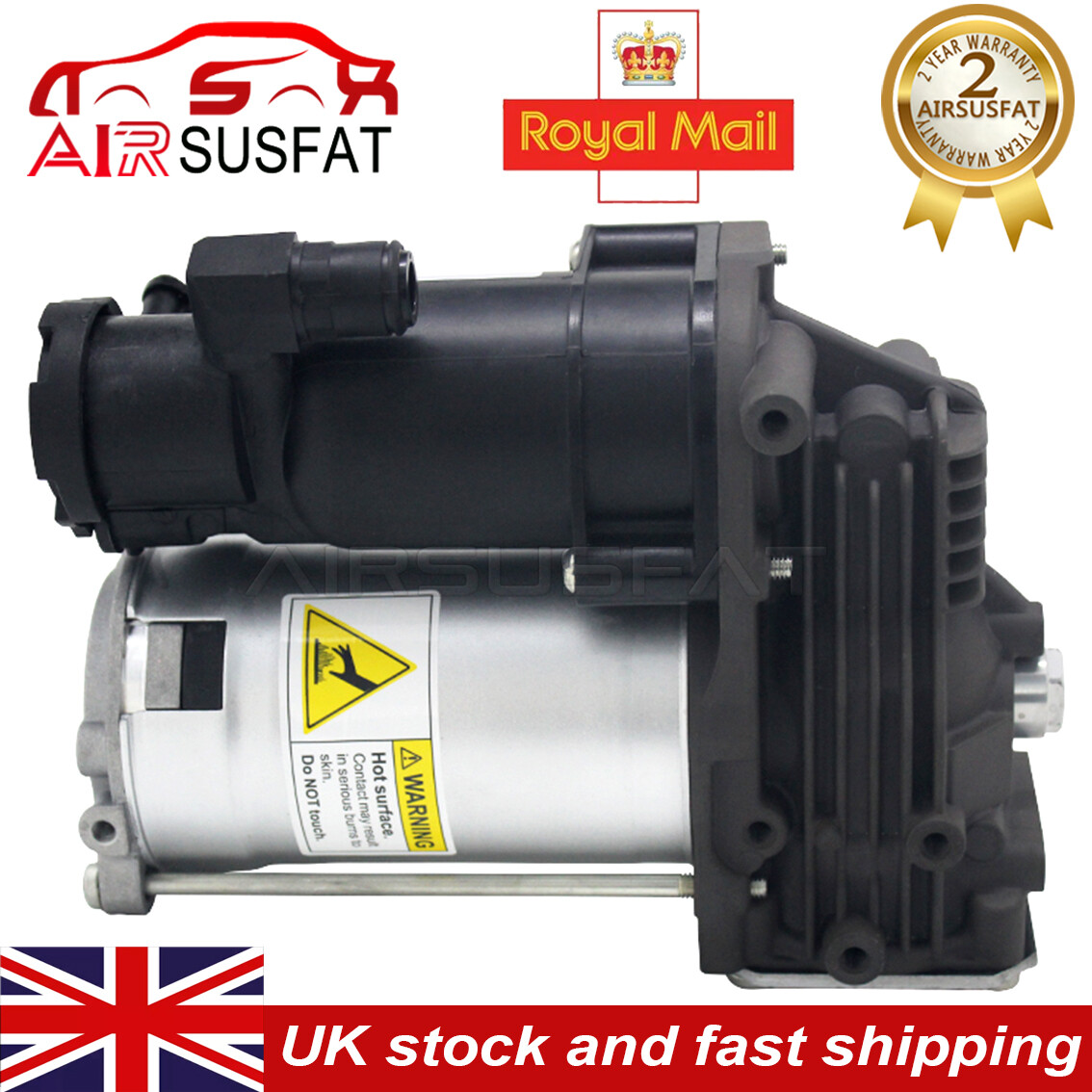 Air Suspension Compressor Pump AMK For Land Range Rover Sport LR3 LR4 ...