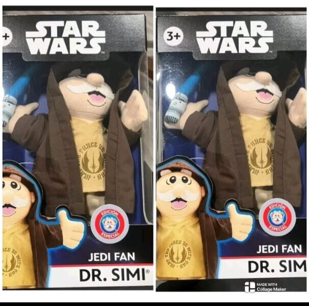 Dr Simi Special Edicion Star Wars 11" Plushie From Mexico/ Dr Simi ...
