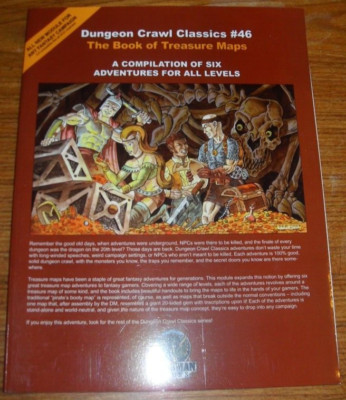Dungeon Crawl Classics 46: The Book of Treasure Maps VGC Goodman Games ...