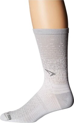 Drymax L20721 Sport Thin Run Crew 3-Pack Gray Socks Men's Size S | eBay