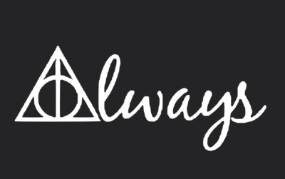 "Always" Deathly Hallows Harry Potter Vinyl Die Cut Decal Car Truck, | eBay