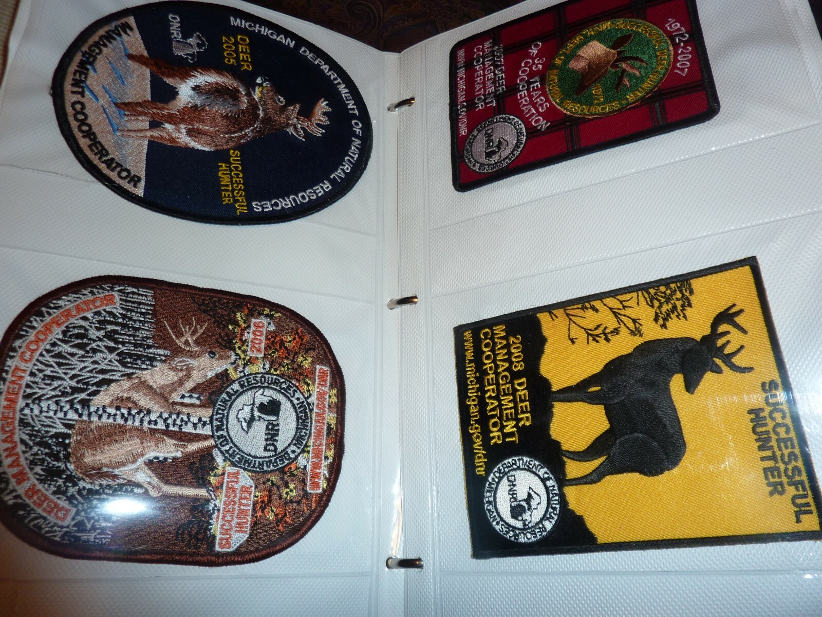 MICHIGAN SUCCESSFUL DNR DEER HUNTING PATCHES 1972-2024 COMPLETE SET | eBay