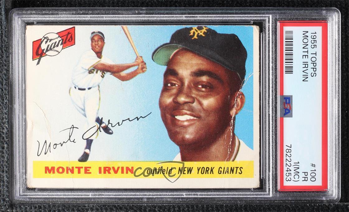 1955 Topps - #100 Monte Irvin for sale online | eBay