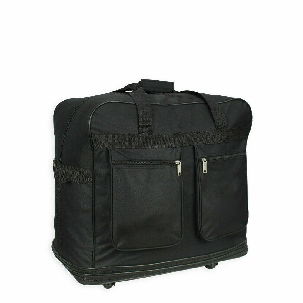 Extra Large 36" Wheeled Cargo Folding Holdall Travel Duffle Bag Case ...