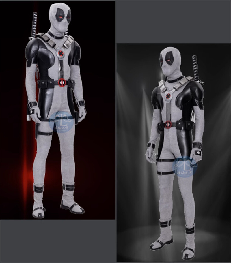 Anti-hero Cosplay Costume Outfits Deadpool Halloween Jumpsuit Party ...