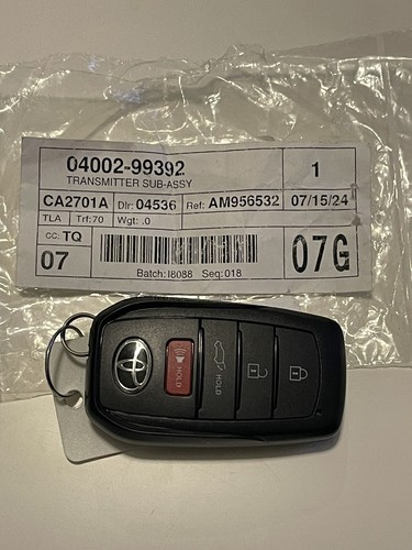 2024 Toyota Grand Highlander Remote Brand New 04002-99392 | eBay