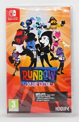 RUNBOW DELUXE EDITION - NINTENDO SWITCH - PAL ESPAÑA - RUN BOW - NUEVO ...