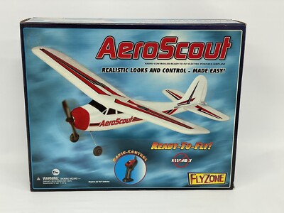Flyzone Aeroscout Ready to Fly RC Airplane HCAA1990 | eBay