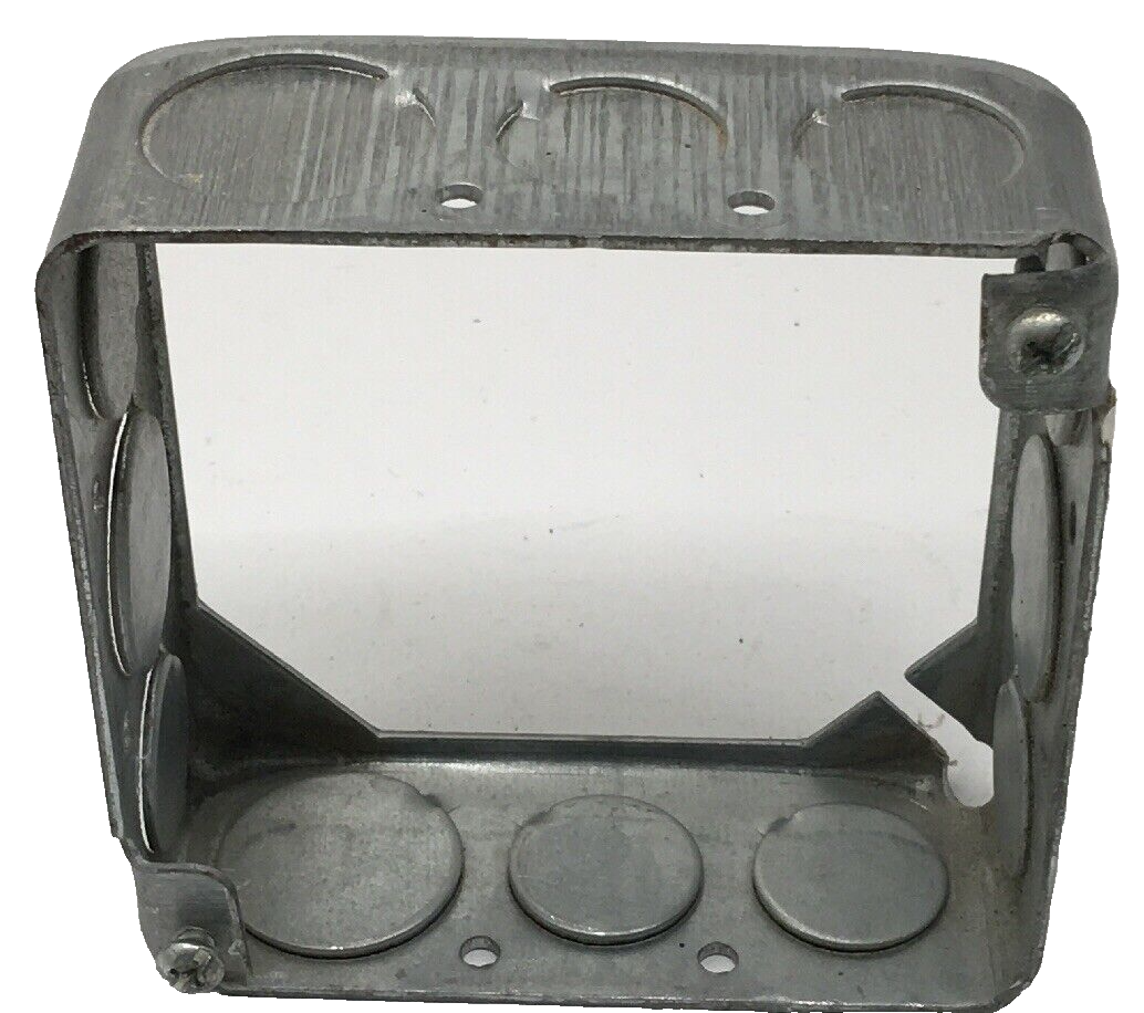 531511/23/4 STEEL-CITY 4-INCH PRE-GALVANIZED STEEL SQUARE BOX EXTENSION ...