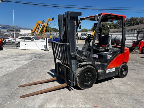 2018 Doosan G25N-7 5,000 lb Class Warehouse Forklift Lift Truck LPG ...