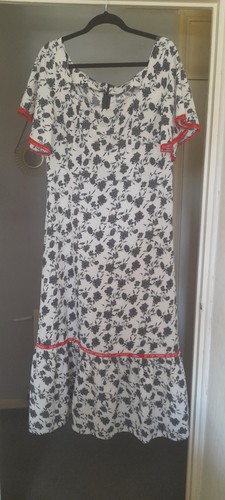 Womens Maxi Dress Size 2xl 40 Inch Bust Shien | eBay