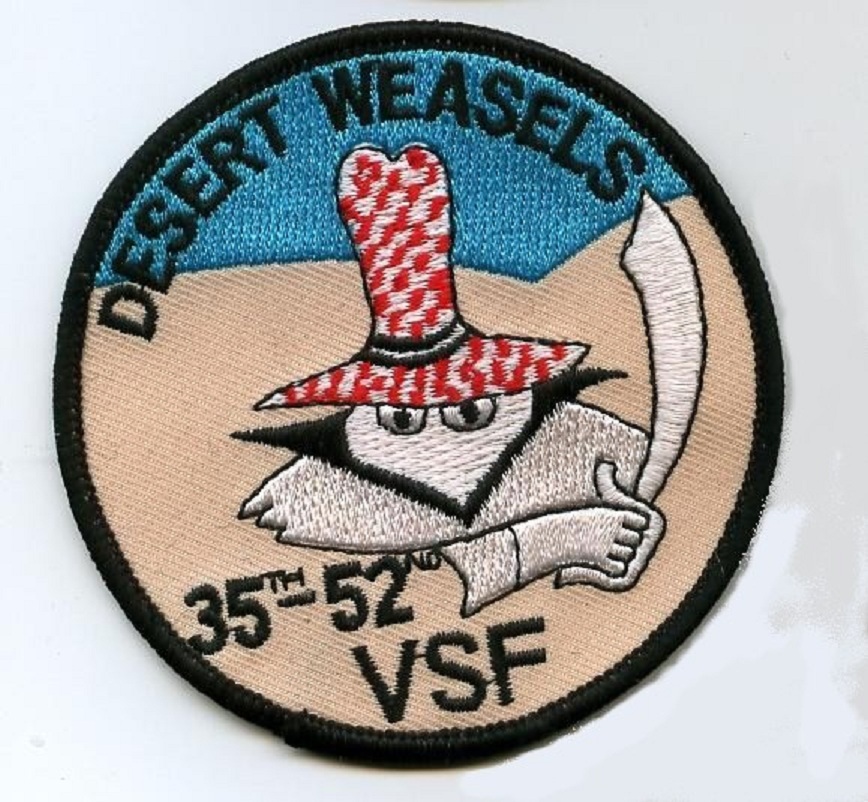 USAFE Europe F-4G DESERT WILD WEASELS PHANTOM II 2000 HOURS iron-on ...
