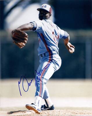 GENE HARRIS MONTREAL EXPOS ACTION SIGNED 8x10 | eBay