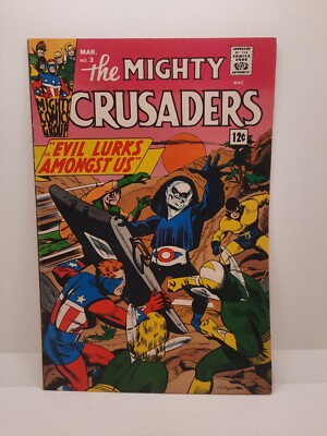 The Mighty Crusaders # 3 Radio Comics 1966 w/the Fly, Shield and the ...