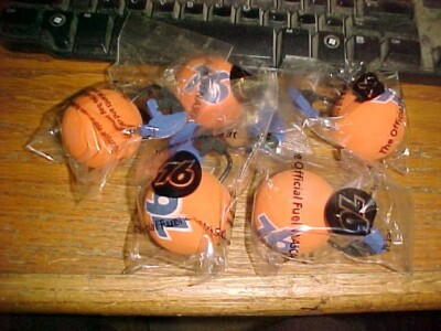 One Union 76 Orange Ball Gas Pump Nozzle & Hose Antenna Topper | eBay