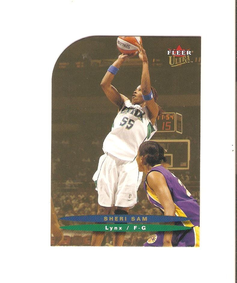 sheri sam 2003 ultra wnba gold,vanderbilt,duson,la,minnesota lynx,card ...
