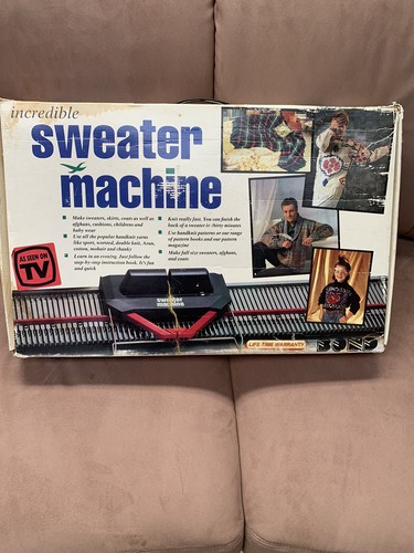 Bond Incredible Sweater Machine Knitting Machine OLD STOCK , OPEN BOX ...