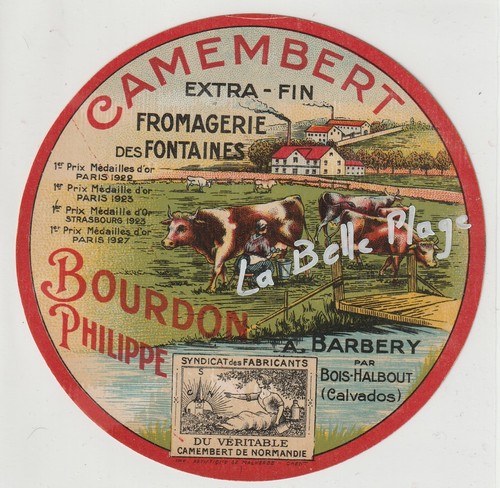 Camembert extra fin Fromagerie des Fontaines à Barbery calvados | eBay