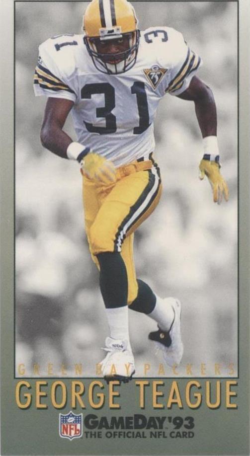 1993 Fleer GameDay - George Teague #123 (RC) for sale online | eBay
