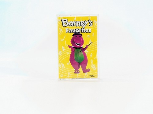 Barney's Favorites Vol 1 Cassette Tape Vtg 1993 Purple Dinosaur ...
