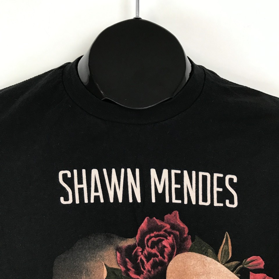 Shawn Mendes The Tour T-shirt Adult Small Black Short Sleeve Crew Neck ...