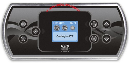Spa keypad topside control KEYPAD IN.K500 w/ colors LCD display for ...