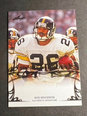 2013 Leaf Sports Heroes PROOF MISSING AUTOGRAPH Rod Woodson | eBay