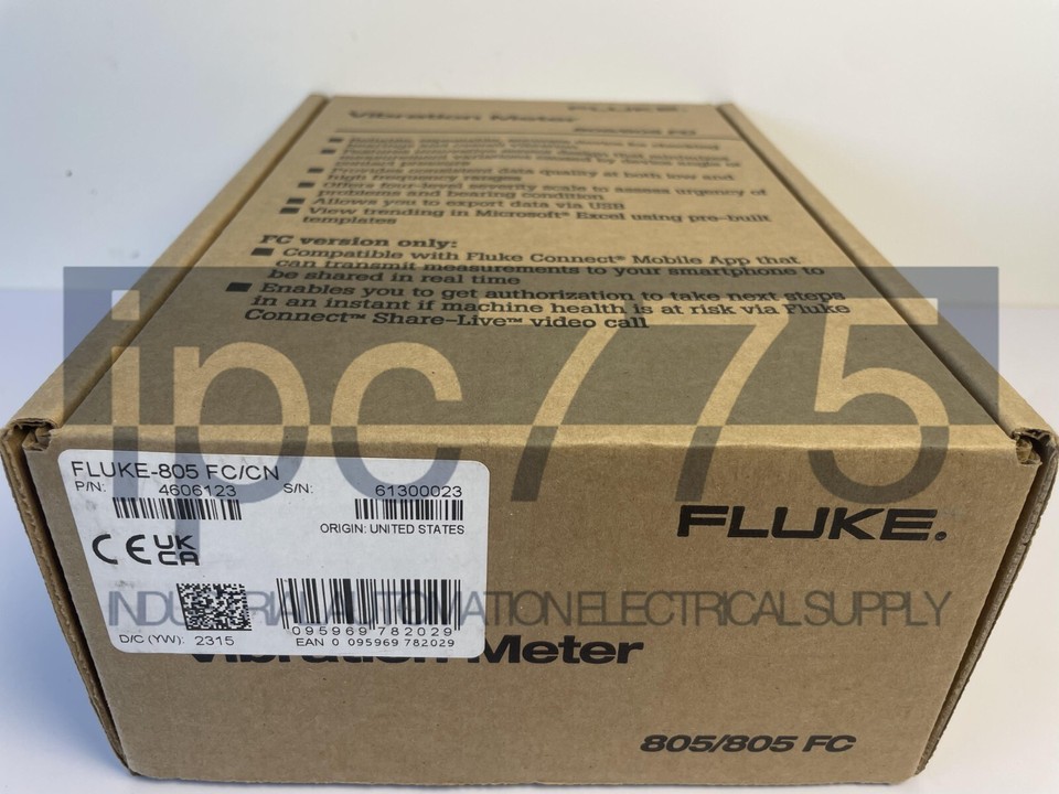 Fluke 805 FC Mechanical Machine Vibration Meter Tester / SHIPS FAST | eBay