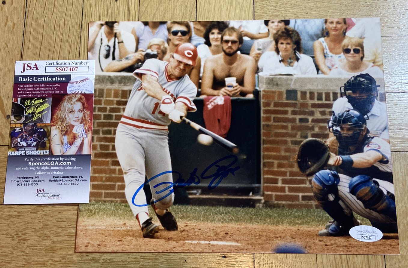 Pete Rose | Autographed Baseball Memorabilia & MLB Merchandise