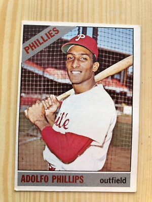 Baseball ADOLFO PHILLIPS Topps #32 1966 Philadelphia Phillies EX MLB | eBay