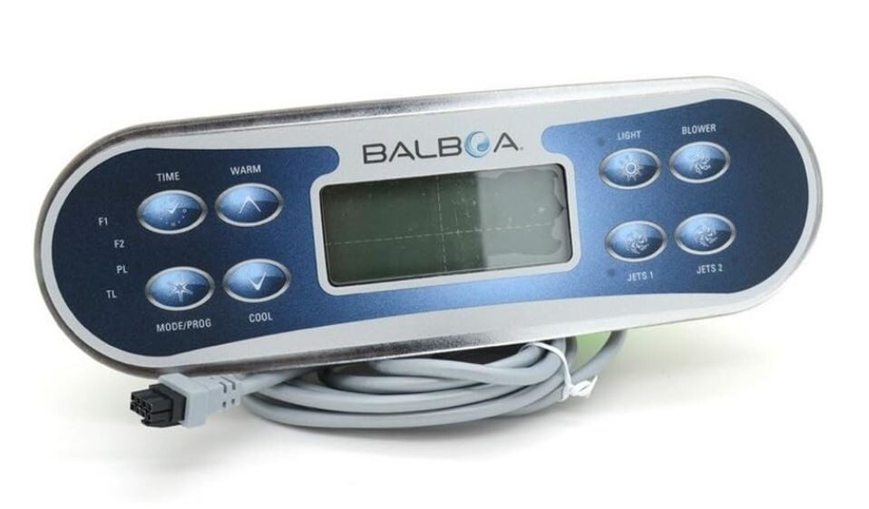 Balboa WG® spa hot tub ML700 /600 E8 topside panel keypad 8-keys ...