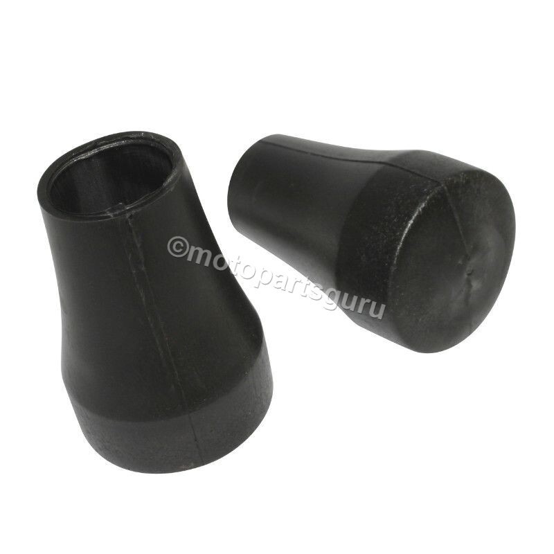 176166 OEM Center Stand Pads Shoe Pair Black for Vespa PX125E PX150E ...