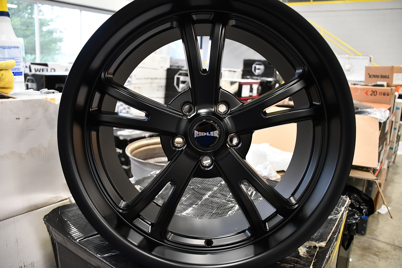 Ridler+606+10.5x20+Matte+Black+Rim for sale online | eBay