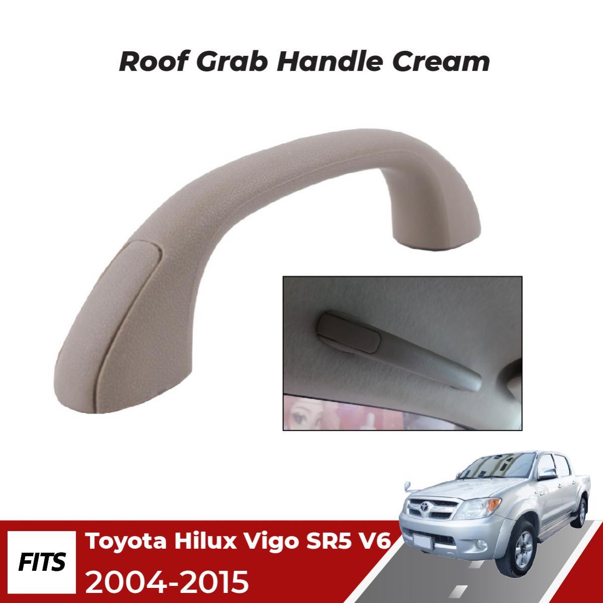 Door Handle Roof Grab Interior Beige 1 PC Fits Toyota Hilux Vigo SR5 ...