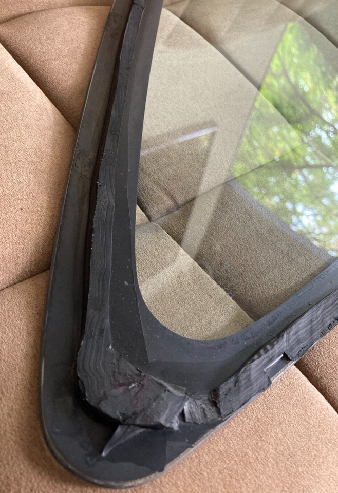 90-93 Acura Integra OEM Left Rear Quarter Panel Window Glass Coupe ...