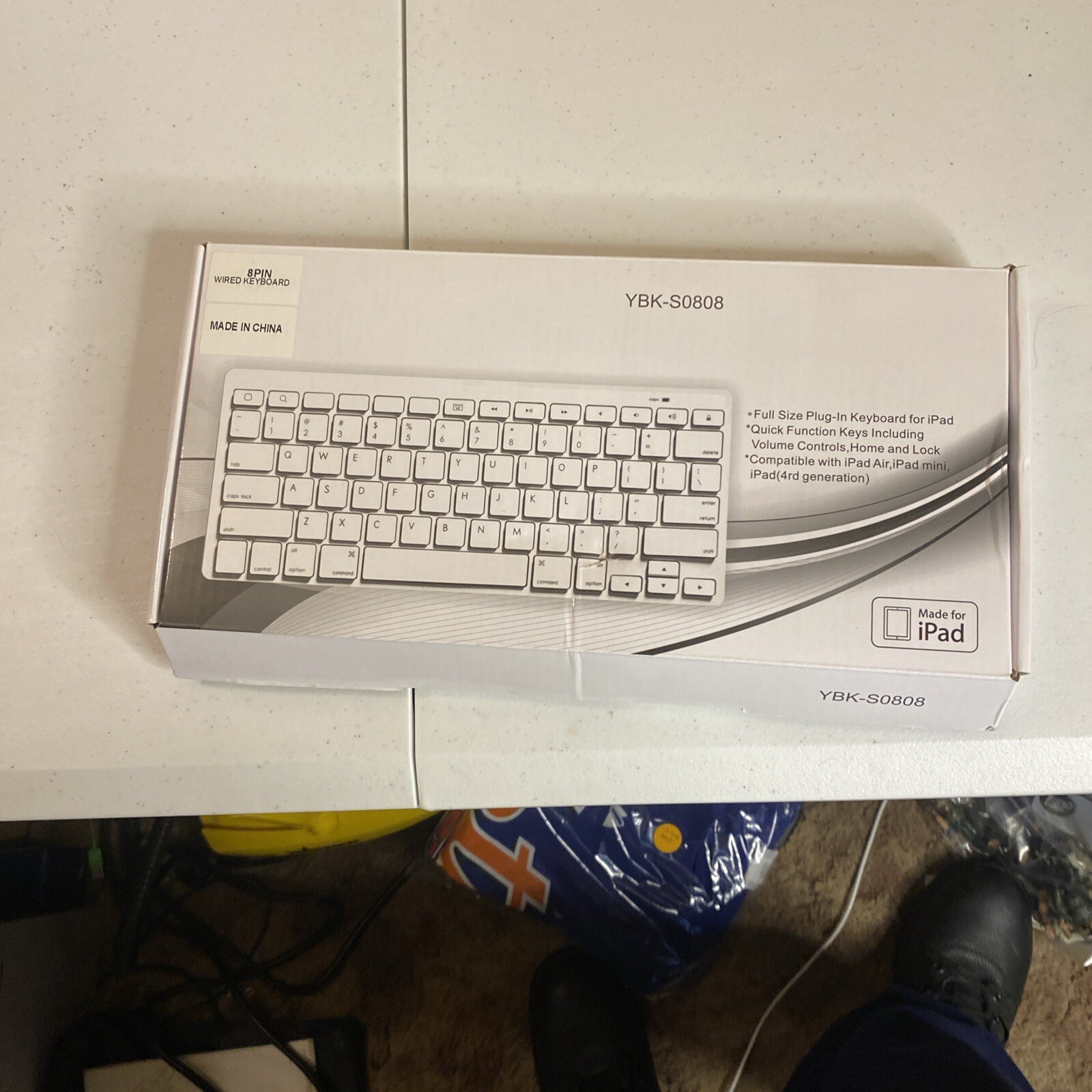 iPad Air YBK-S0808 iPad Mini iPad-4th Generation -Wired Keyboard KBD ...